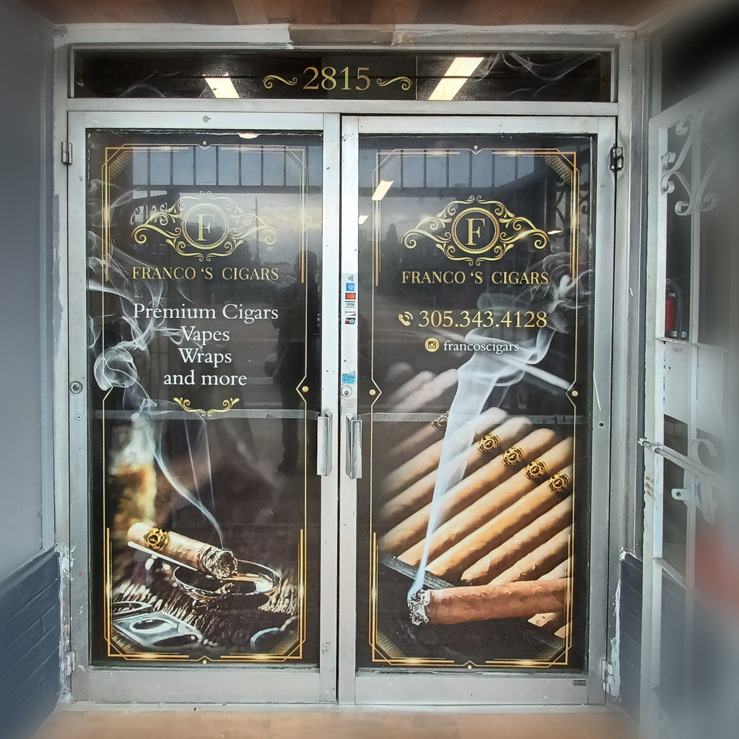 Installation for Door Glass and A Frame Signs structure. – Expanded ...