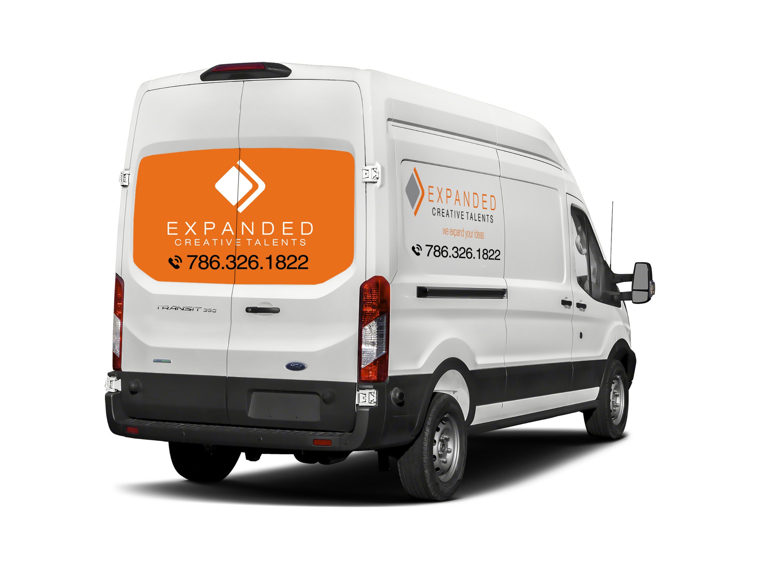 Basic Spot Graphics -Delivery Van – Expanded Creative